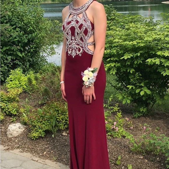Splash | Dresses | Beautiful Prom Dress Low Back Open Sides | Poshmark
